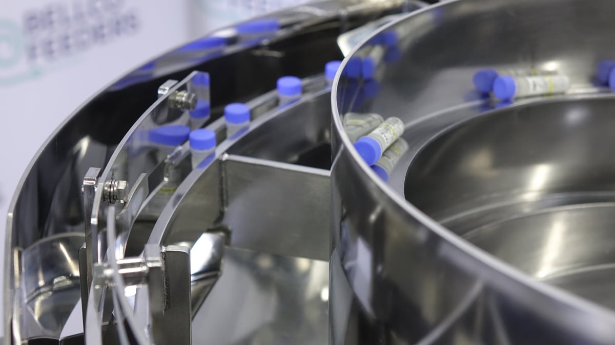 Case Study: Cap and Vial Vibratory Feeder Bowls